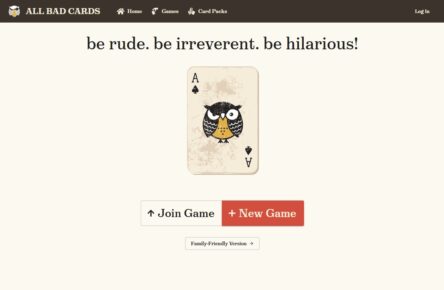 All Bad Cards - Free online party games with friends
